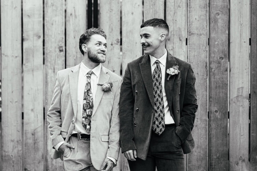 From the heart: Kieran & Jack's beautiful Shack Revolution wedding ...